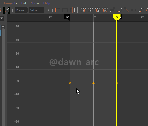 [Maya]Keyframe 01 - Graph Editor